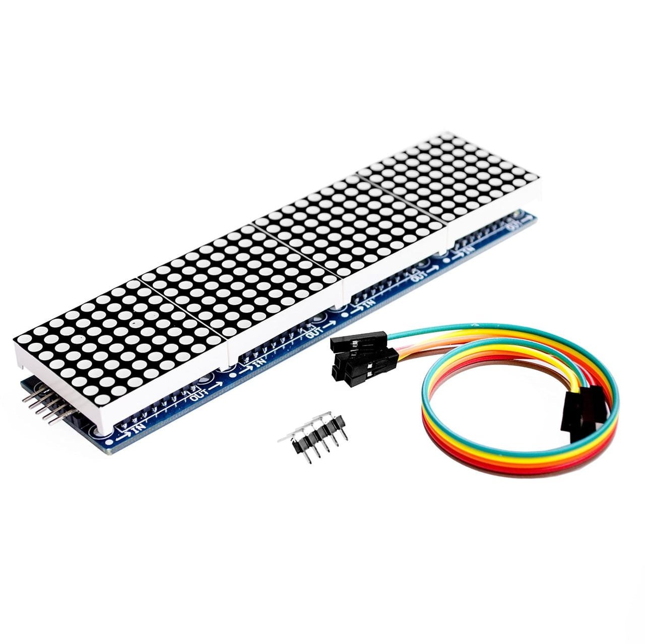MAX7219 4-in-1 Dot Matrix Module - DIYStoreiq.com